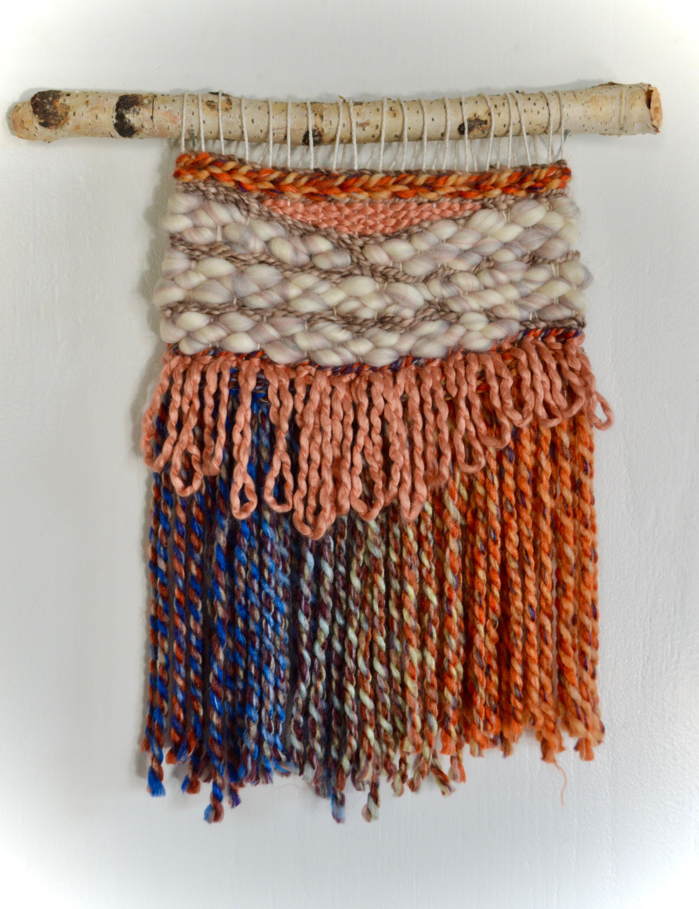 Woven Wall Hanging / Handmade Tapestry / Weaving Wall Art autumn ...