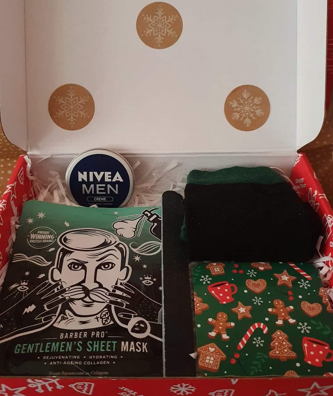Christmas Box for Him/christmas Box/mens Christmas Gift/mens Face Mask ...