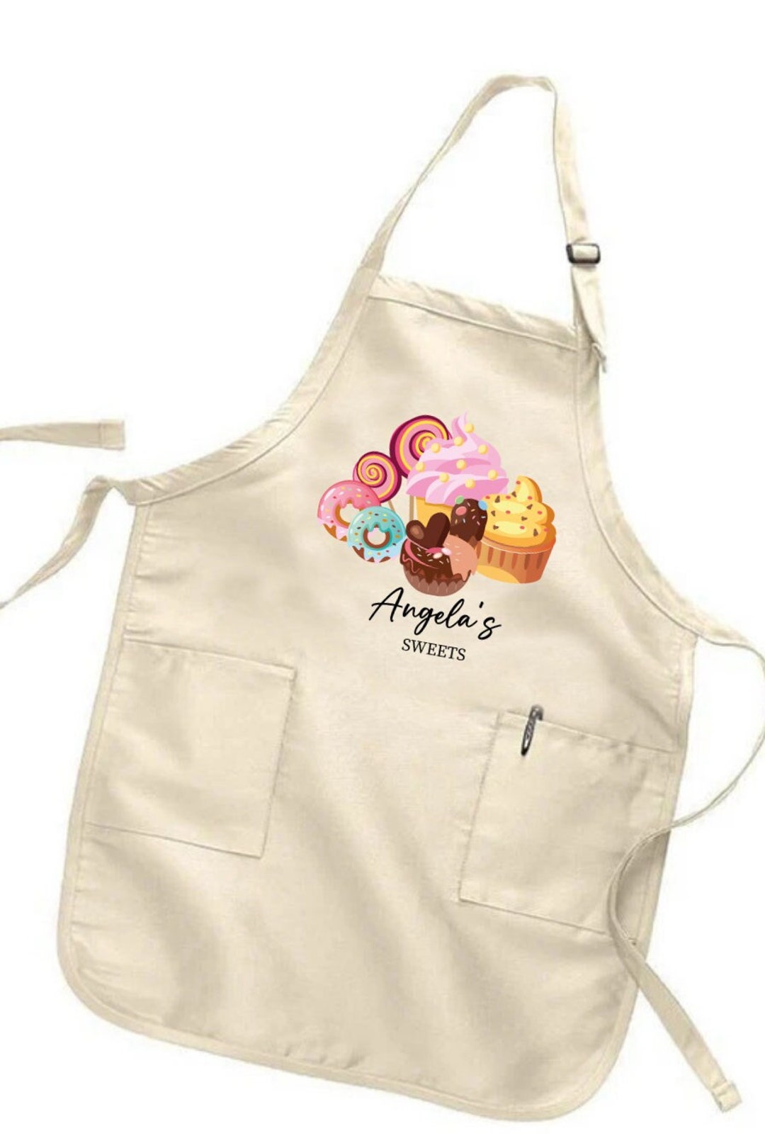 Customized Sweet Baker Apron,sweet Lover Apron, Cute Pastry Chef Custom ...