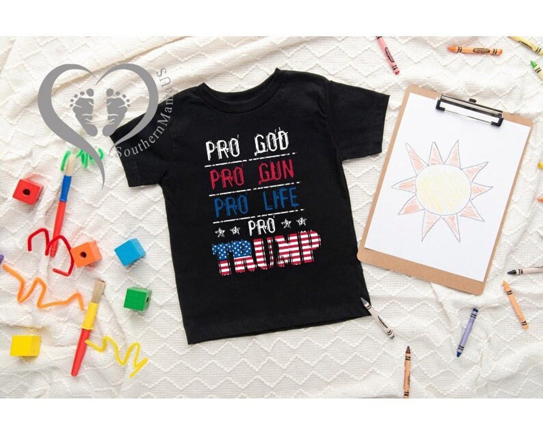 Pro Trump Shirt for Toddler Trump 2024 for Kids Republican - Etsy