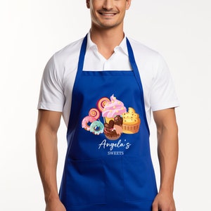 Customized Sweet Baker Apron,sweet Lover Apron, Cute Pastry Chef Custom ...