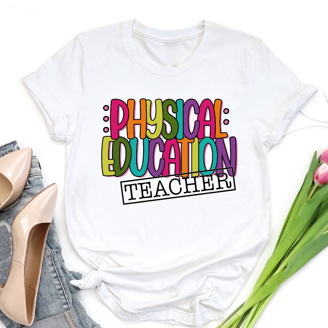 Retro Physical Education Teacher Shirtcute School Coach - Etsy