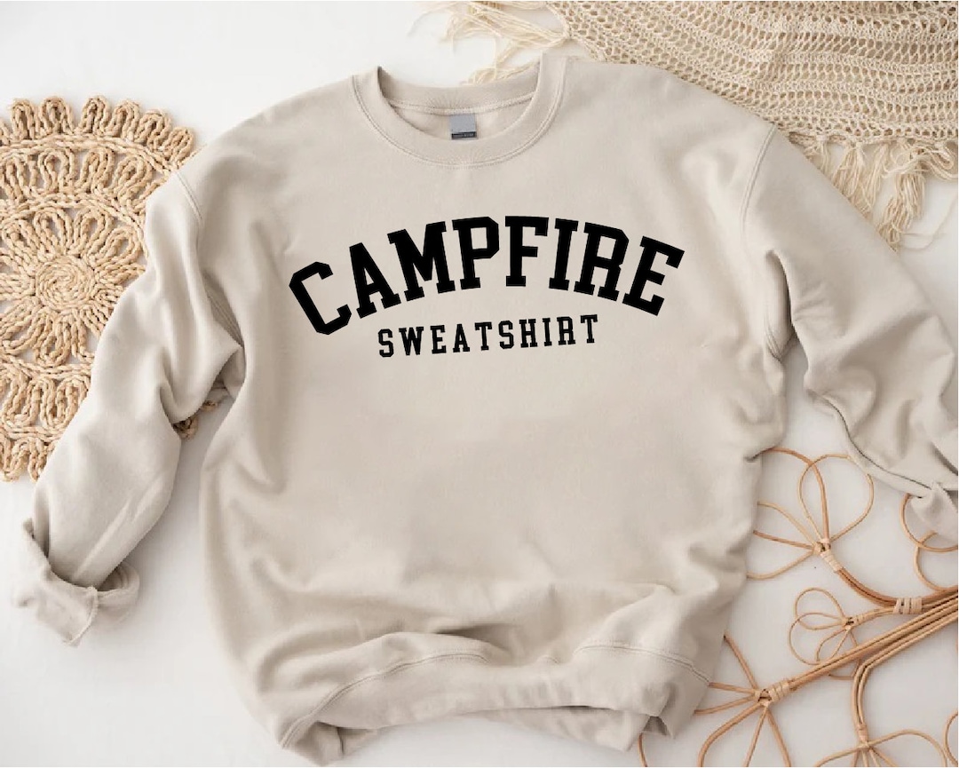 Campfire Sweatshirt, Outdoor Sweatshirt,camping Lover Sweater,camper ...