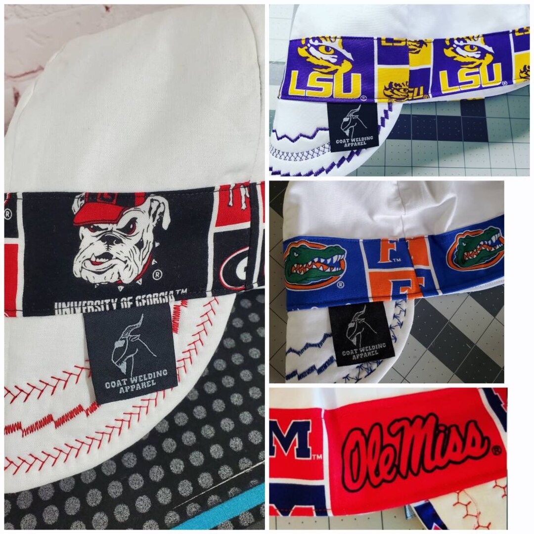 College SEC Caps LSU Tiger Florida Mississippi Alabama Georgia and MORE ...