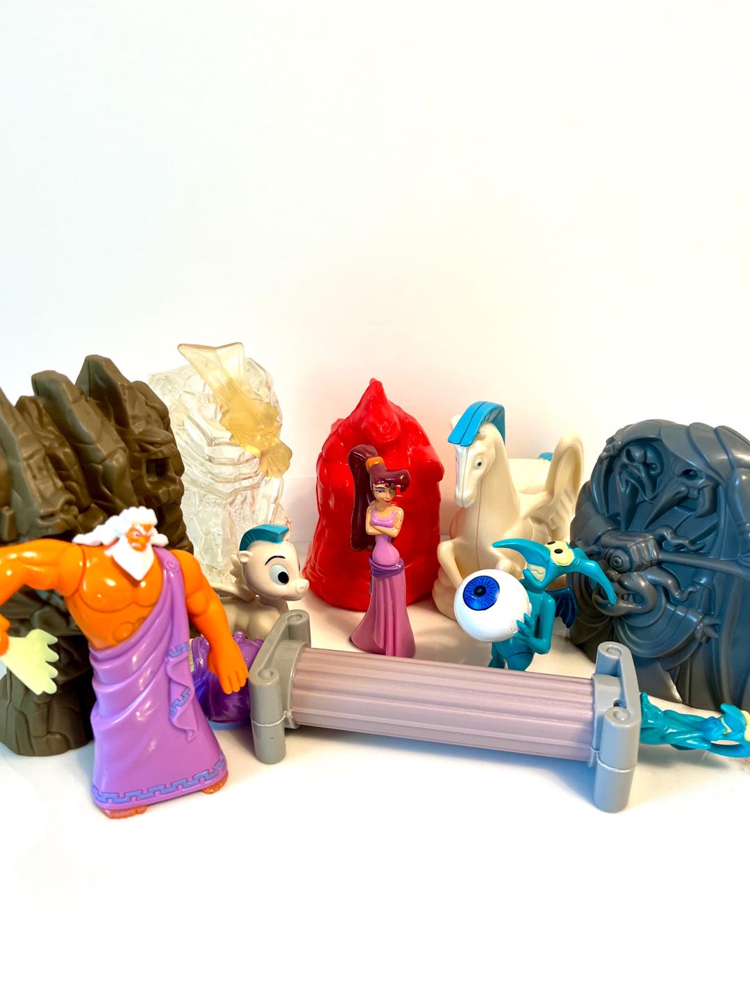 HERCULES DISNEY MCDONALDS Toys Fast Food Lot of 10 Kids Vintage 90s ...