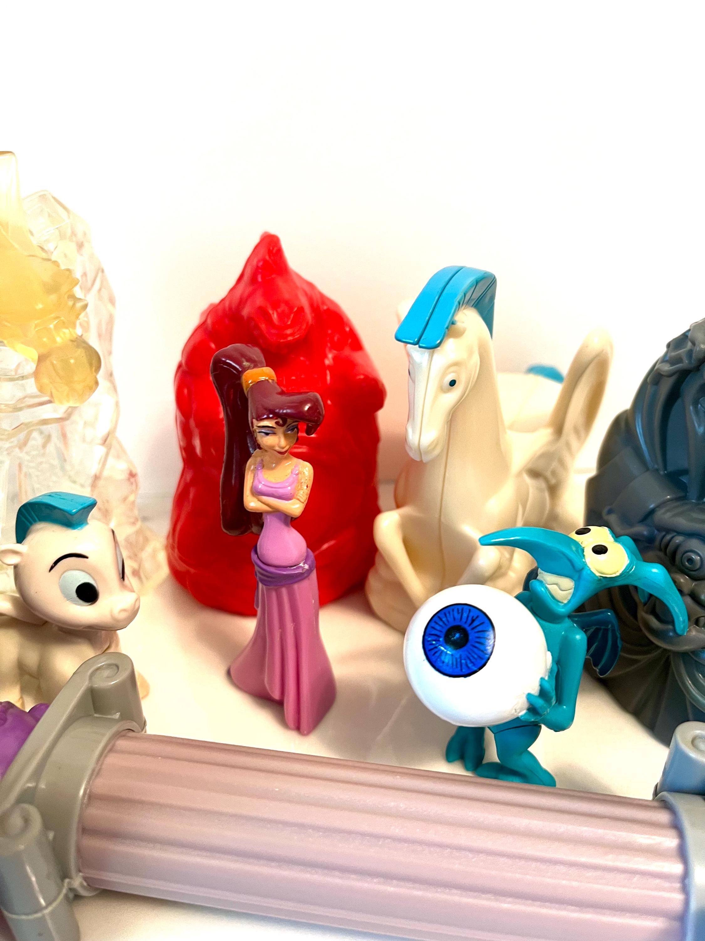 HERCULES DISNEY MCDONALDS Toys Fast Food Lot of 10 Kids Vintage 90s ...