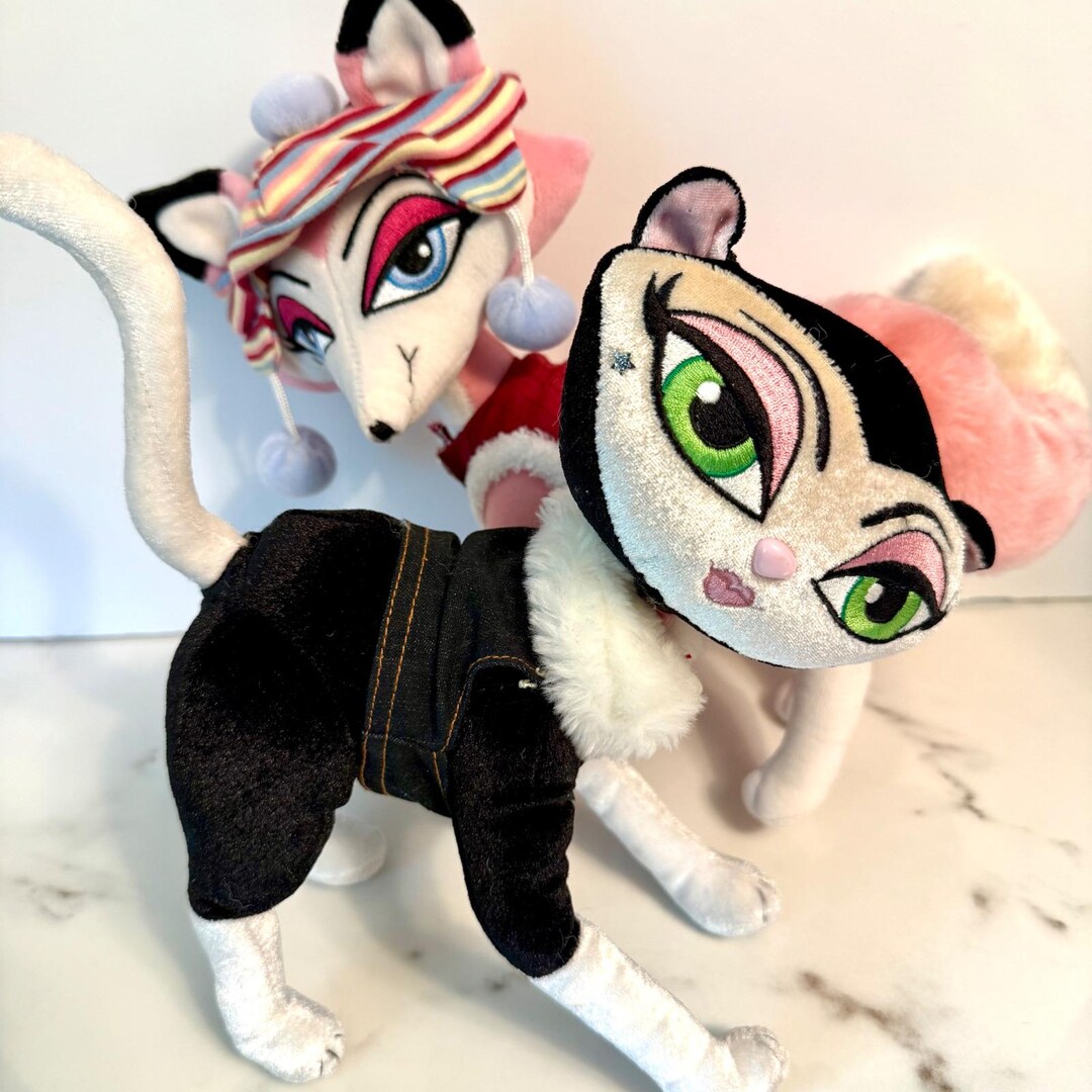 BRATZ PETZ Kyoto Foxz Bree Cat Jolie MGA Plush Stuffed Animal 2004 Y2K ...