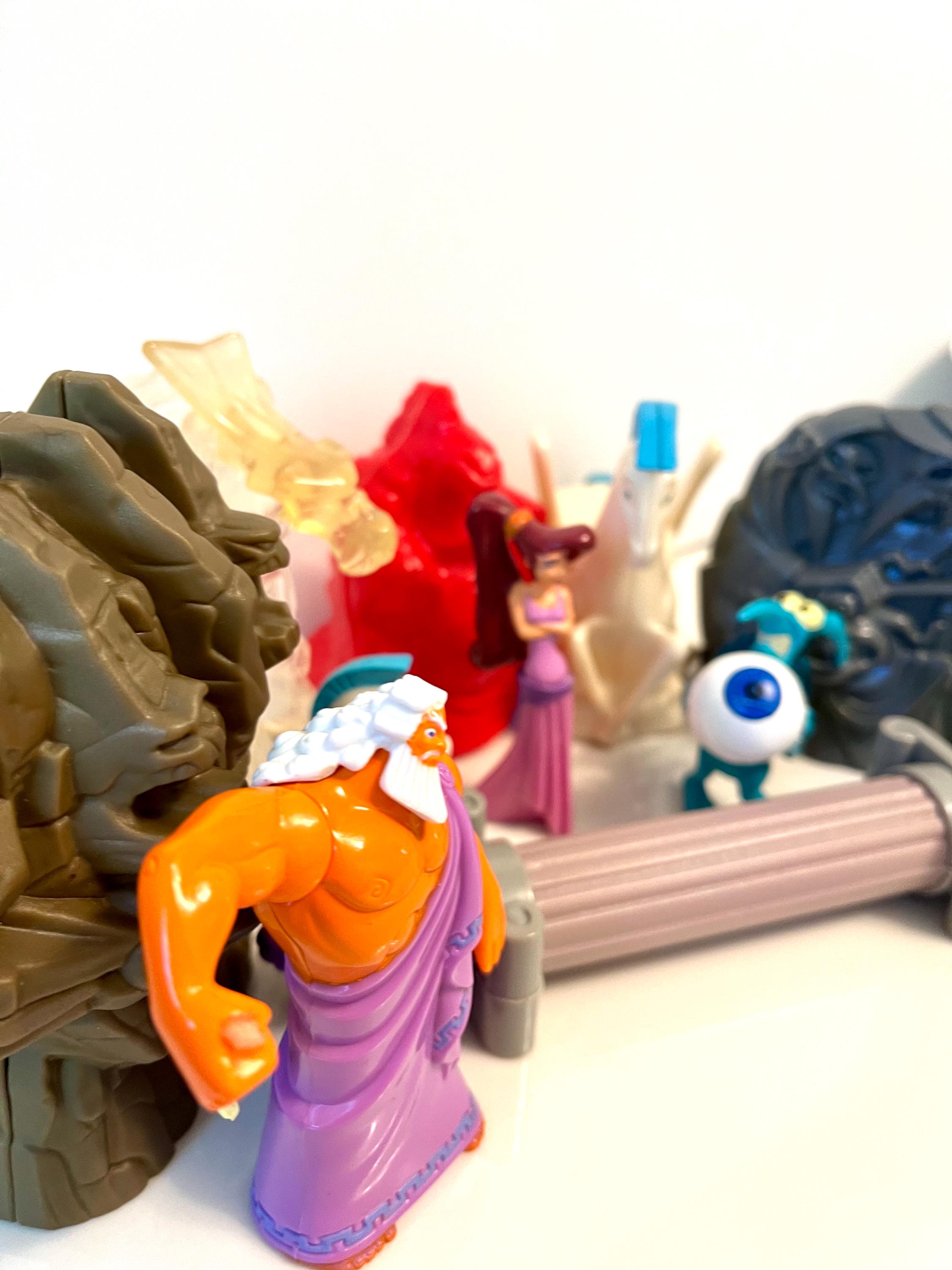 HERCULES DISNEY MCDONALDS Toys Fast Food Lot of 10 Kids Vintage 90s ...