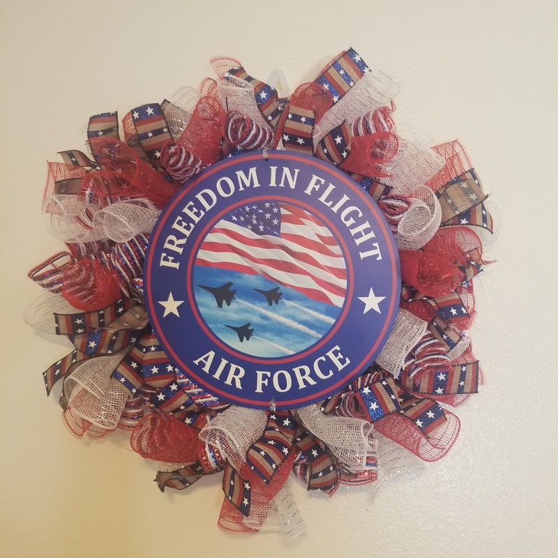 Veterans Day Wreath - Etsy