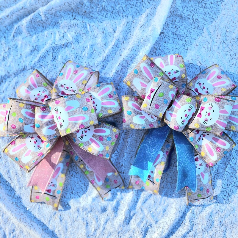 Easter Bow - Etsy