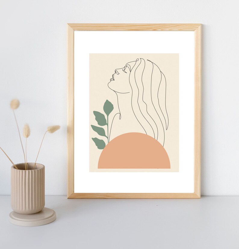 Boho Digital Art Print Poster Wall Art - Etsy
