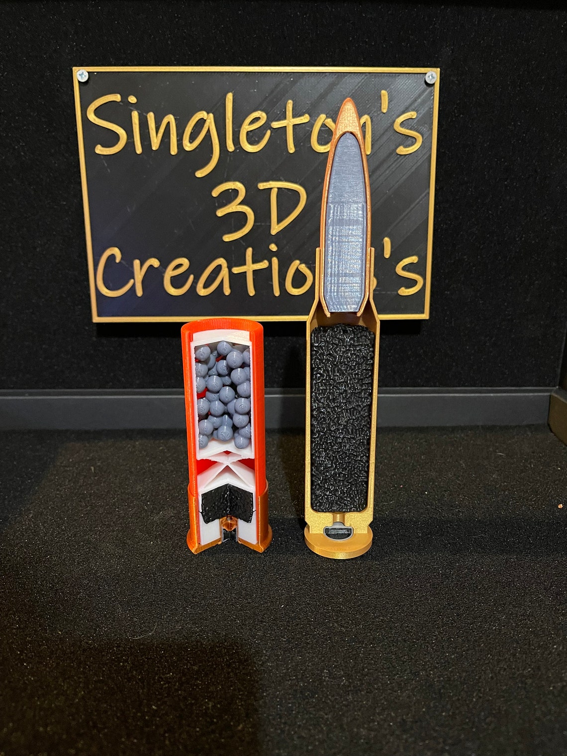 3D Printed Cutaway 12gauge Shotgun Shell - Etsy