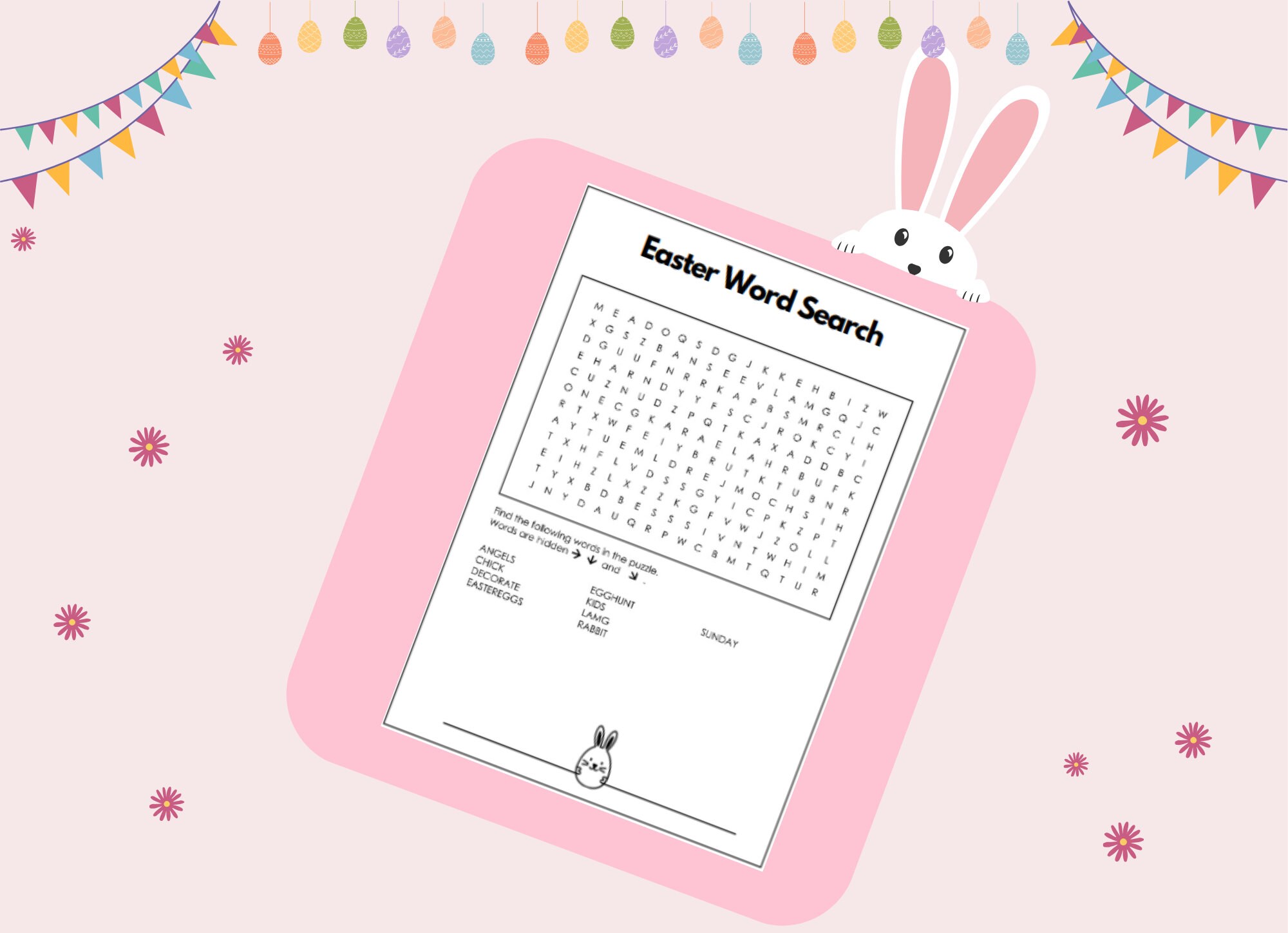 Easter Fun Activity Printable Sheets for Kids, Easter Games, Easter ...