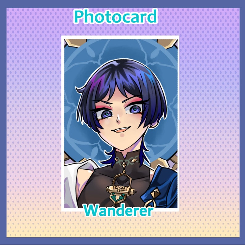 Genshin Impact Photocards - Etsy