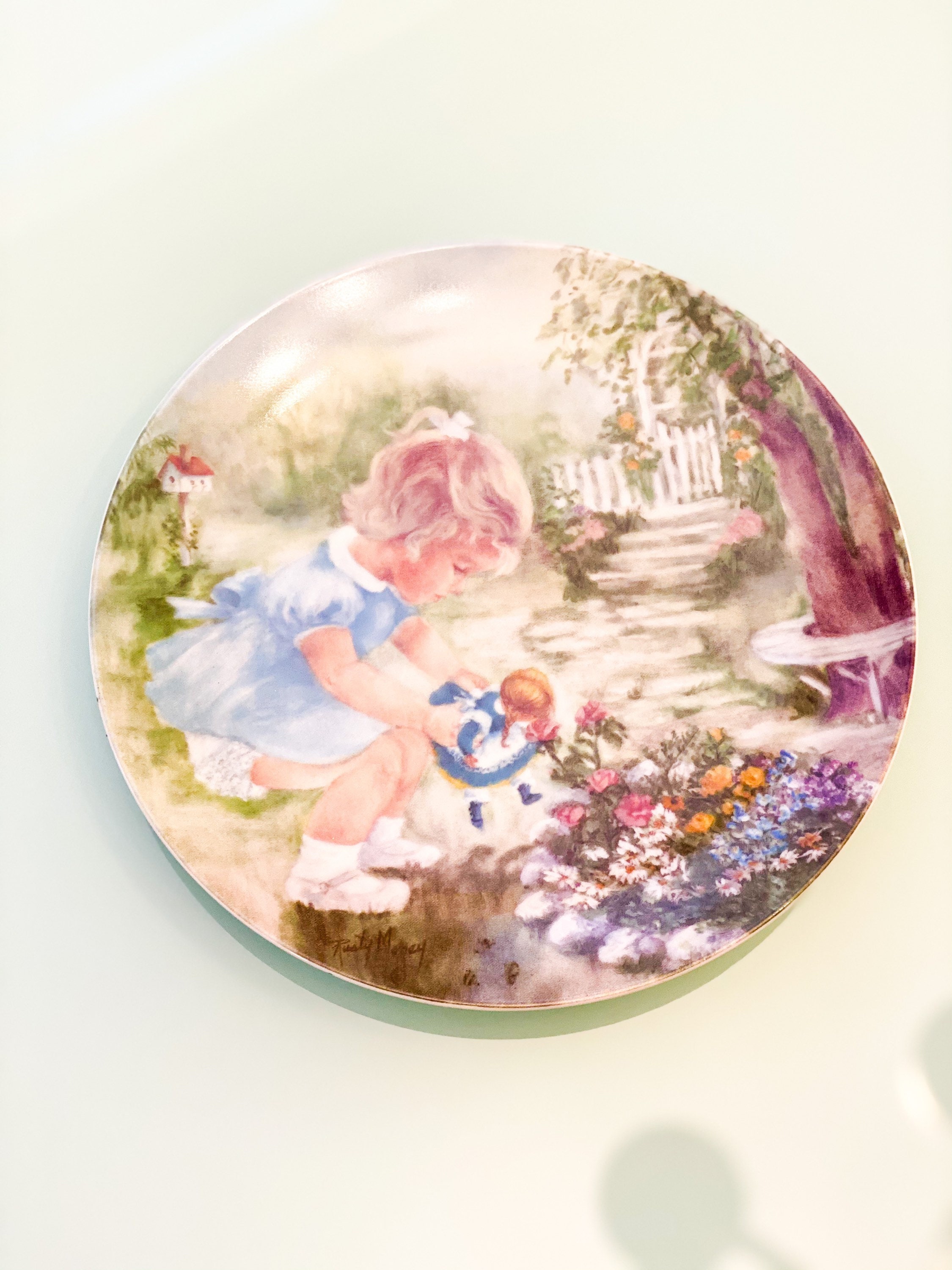 Limited Edition Collectors Plate 1981 stop and Smell the Roses by Rusty ...