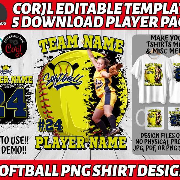 Softball T Shirt - Etsy