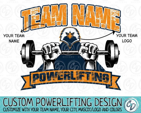 Powerlifting Logo Designs