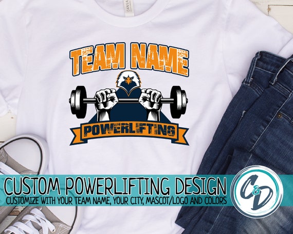 Powerlifting Shirt Logos