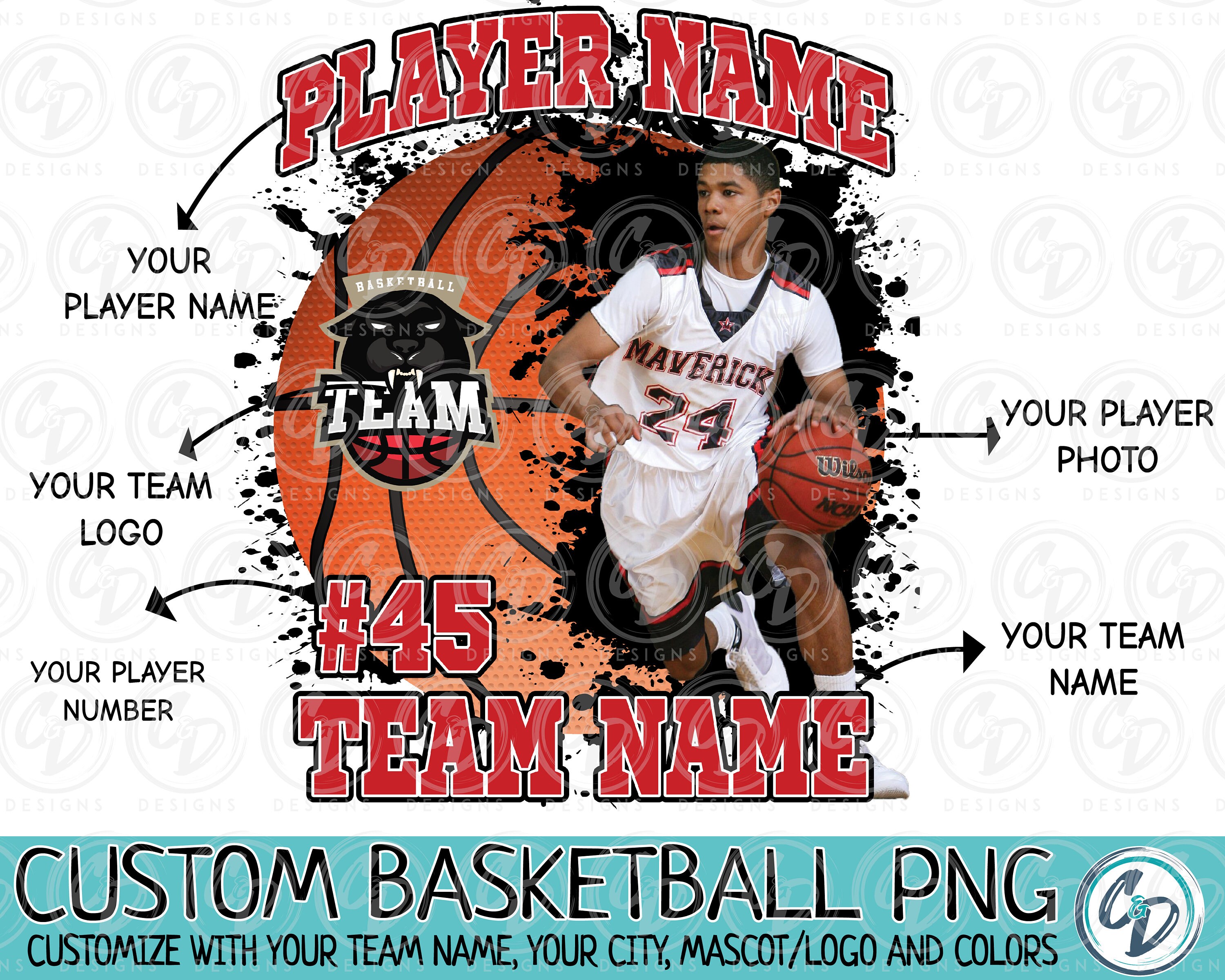 Basketball Designs For T Shirts