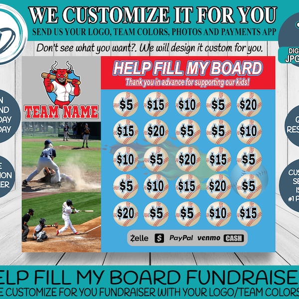 Black Out My Board Fundraiser - Etsy