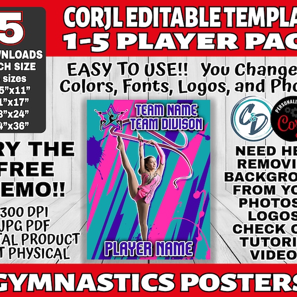Gymnastics Poster - Etsy