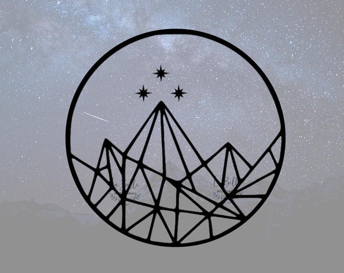 ACOTAR Raven and Mountain SVG, Cricut Silhouette (digital Download) Png ...
