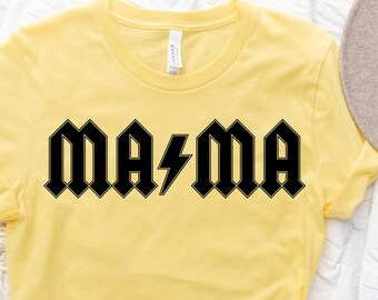 Rocker Mom T Shirt - Etsy