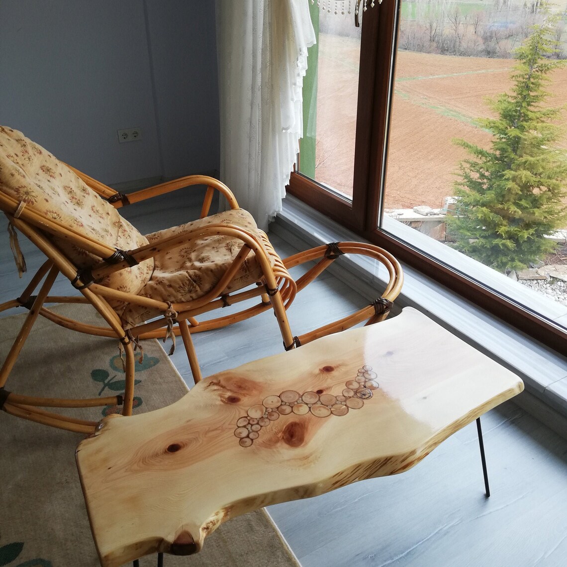 Ready to Ship juniper Table Center Piece for Table Round | Etsy