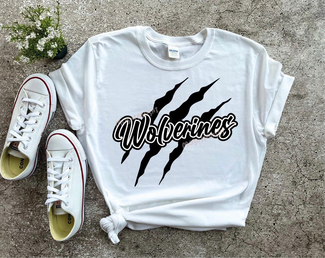 Wolverines Claws PNG SVG Sublimation File Paw Claw Scratch Design for ...