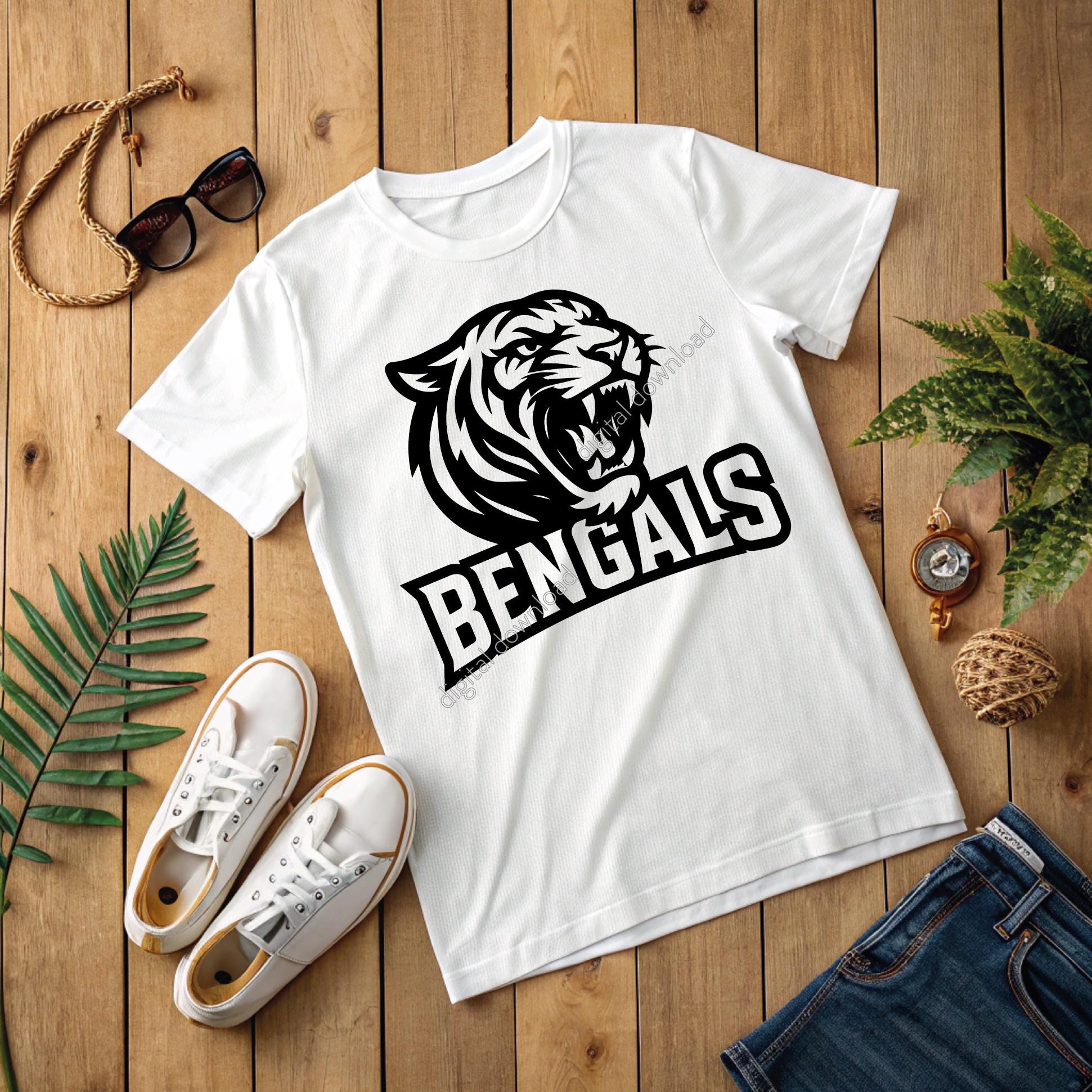 Bengals Team Logo PNG SVG EPS, School Sports Cricut Cut File, Go Mascot ...