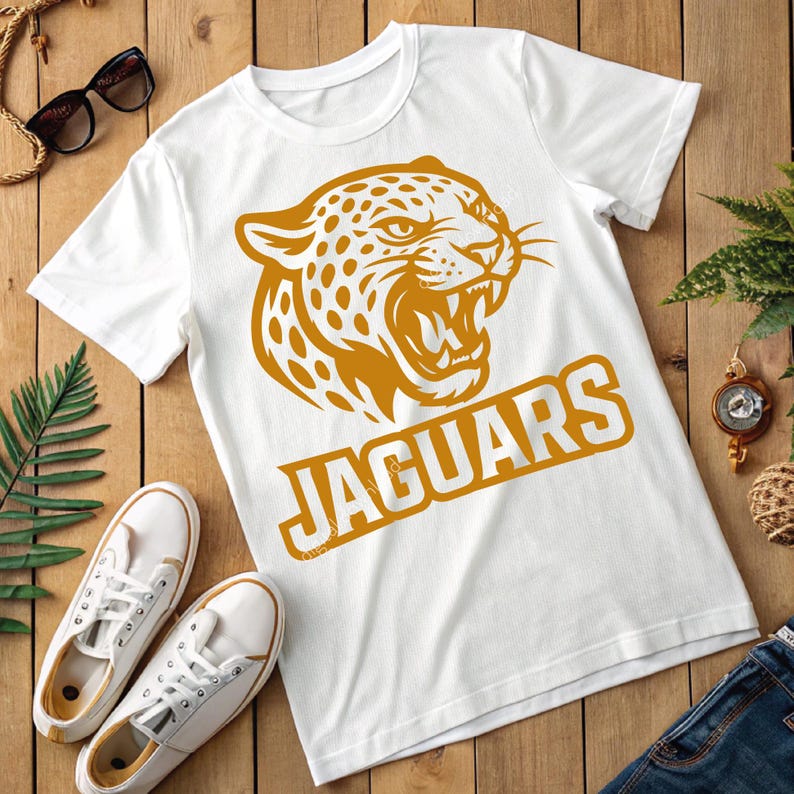 Jaguars Sports School Team Mascot Logo SVG PNG DXF | Tshirt Design ...