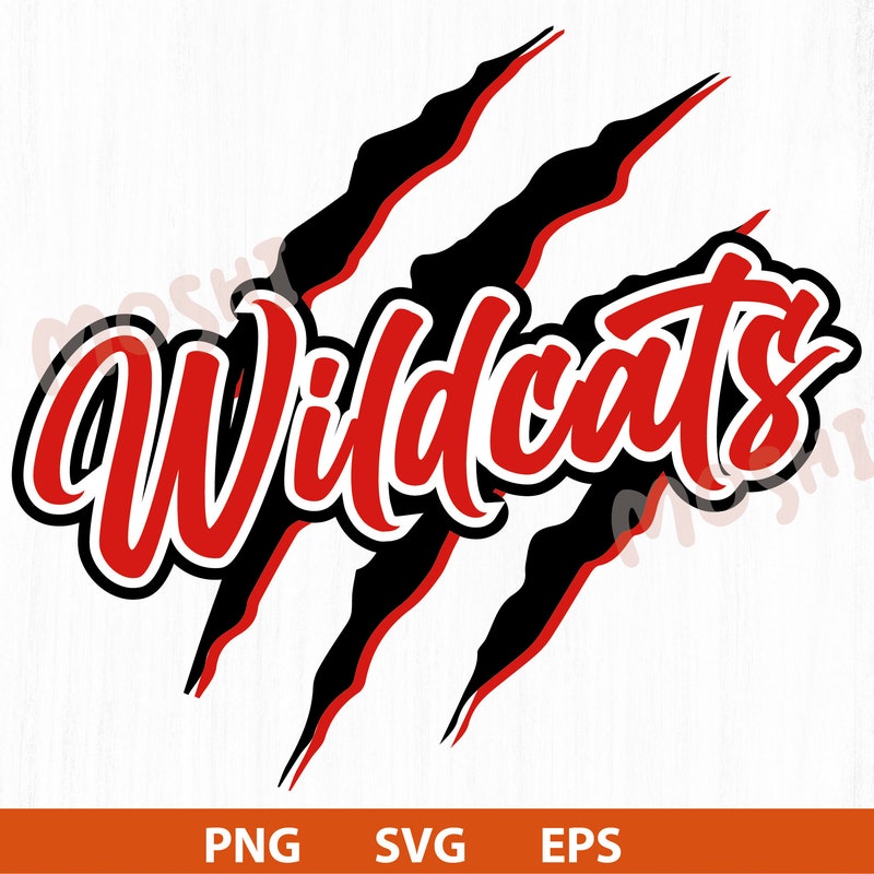 Wildcats Football Svg - Etsy