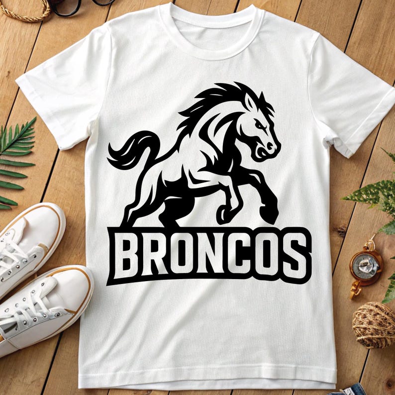 Broncos Sports Team Logo SVG, PNG, Dxf, Baseball, Basketball, Football ...