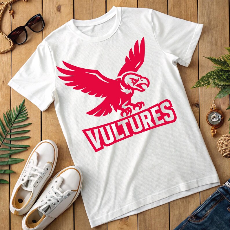 Vultures Sports Team Logo SVG PNG DXF | Vultures Basketball, Football ...