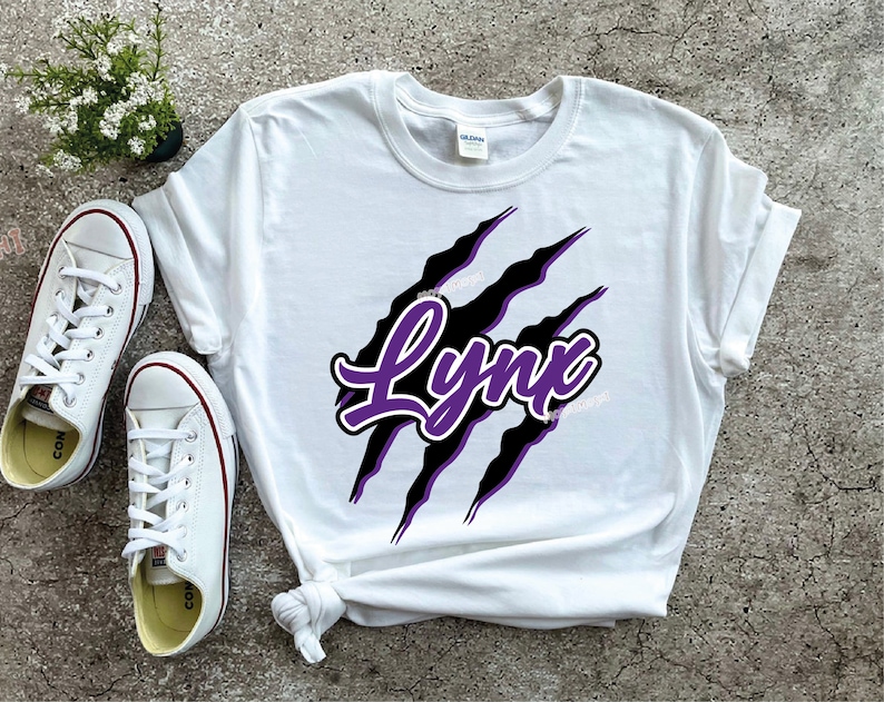 Go Lynx SVG PNG EPS Sport Team Logo File Lynxs Cricut College Claws ...