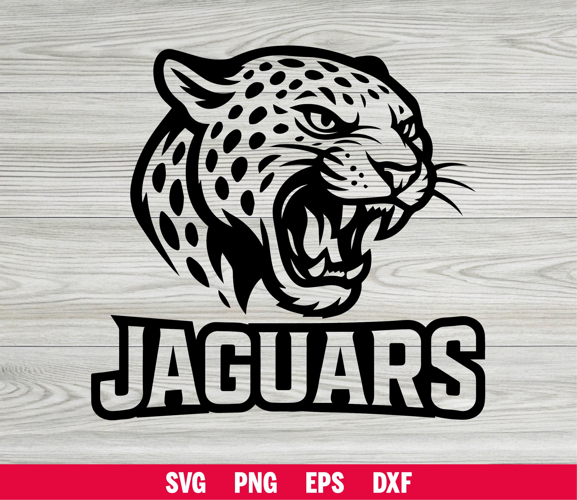 Jaguars Sports School Team Mascot Logo SVG PNG DXF | Tshirt Design ...