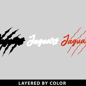 Go Jaguars SVG PNG EPS Claw Scratch Paw Slashed Go Sports Team Dtg ...