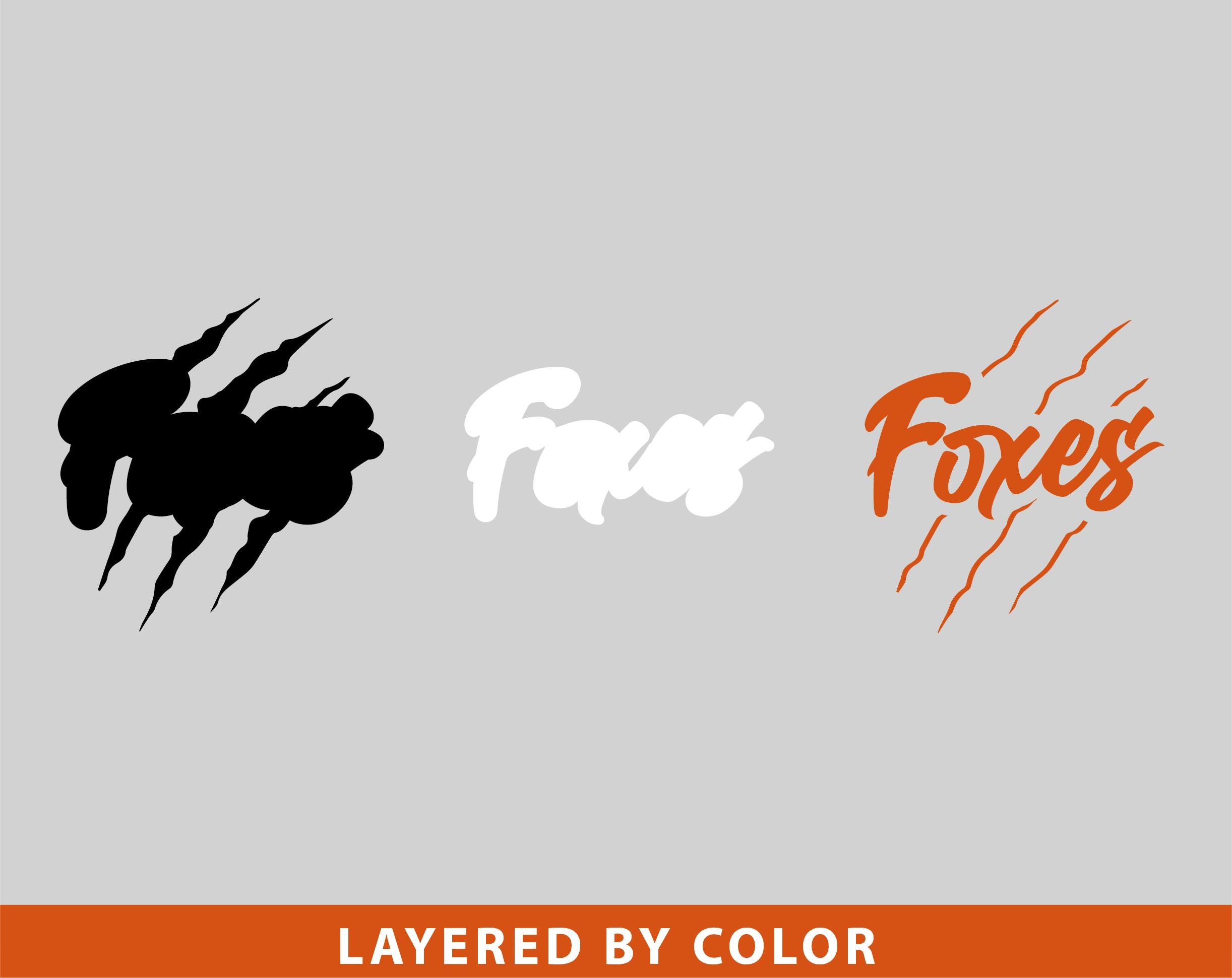 Foxes SVG PNG EPS School Go Team, Fox Claws Scratch Slash College ...
