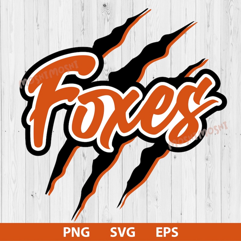 Foxes Football Team - Etsy