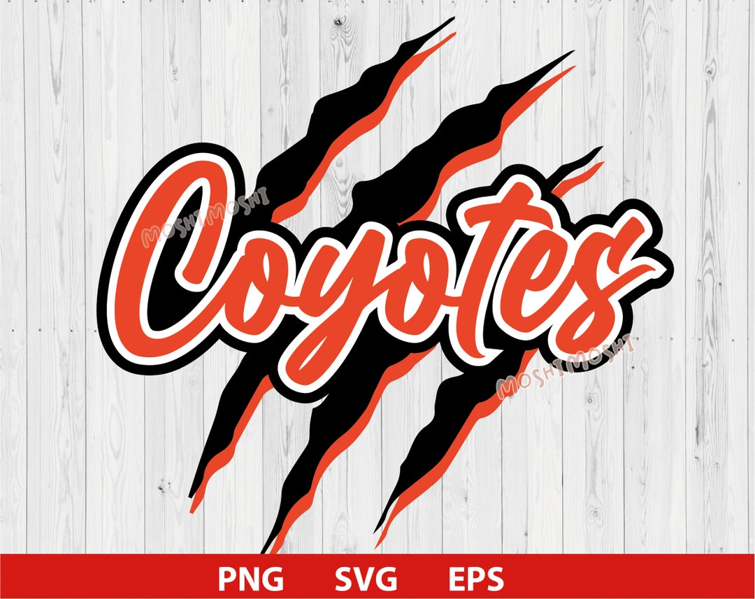 Coyotes PNG SVG EPS Scratch Go Team Slash Claws Claw Slashed ...