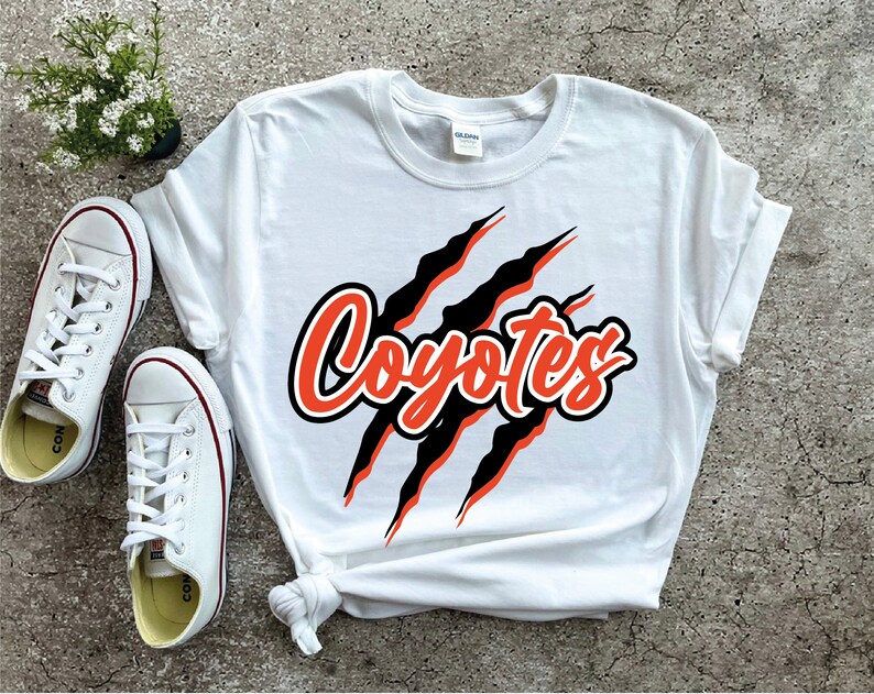 Coyotes PNG SVG EPS Scratch Go Team Slash Claws Claw Slashed ...