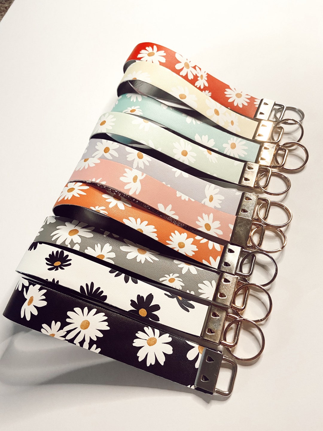 Handmade Daisy Key Fobs! - Etsy