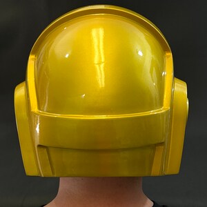 Daft Punk Helmet guy Manuel Pearl Gold - Etsy