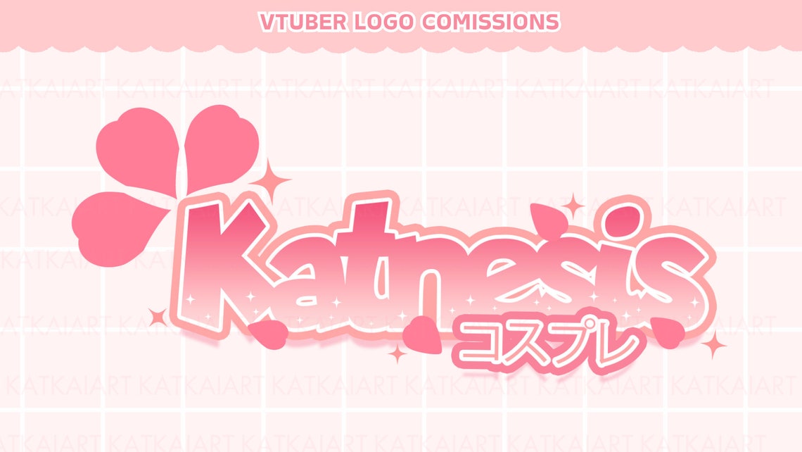 Vtuber, Vtuber Logo, Custom Vtuber Logo Commission , Custom Logo ...