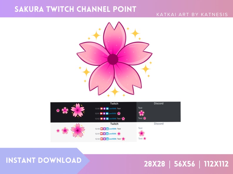 Twitch Channel Cherry Blossom / Sakurà Point / Streamers, Discord ...