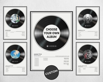 Custom Record Album Cover - Etsy