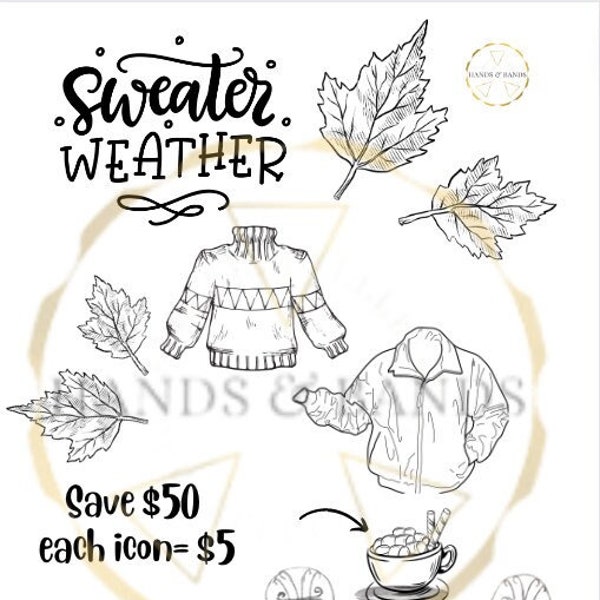 Sweater Weather Printable - Etsy