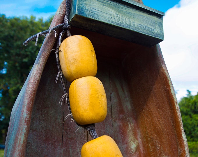 Boat Mailbox Sculpture Unique Custom Nautical Mailbox - Etsy