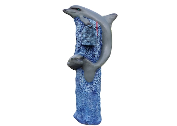 Mahi Mahi Fish Nautical Mailbox Statue Unique Custom Mailbox Outdoor ...