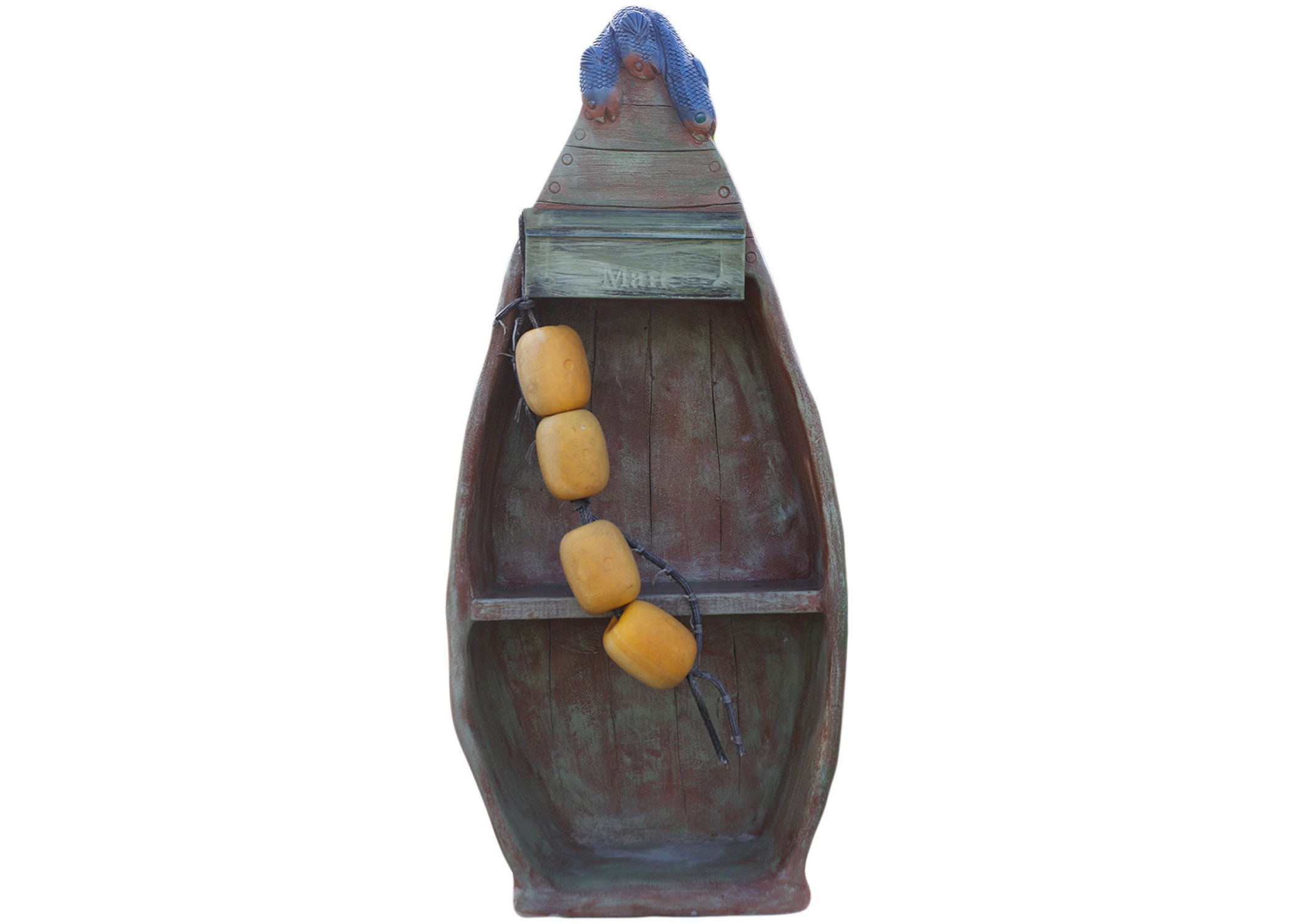 Boat Mailbox Sculpture - Unique Custom Nautical Mailbox - Etsy